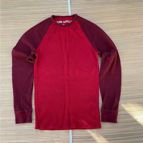 Shirts | Mens Two Tone Raglan Thermal Small | Poshmark